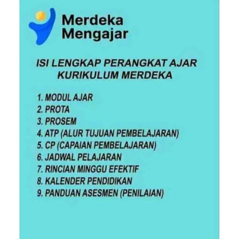 Jual Perangkat pembelajaran kurikulum merdeka Modul ajar SMP/MTs #Siap kirim file dulu# | Shopee ...