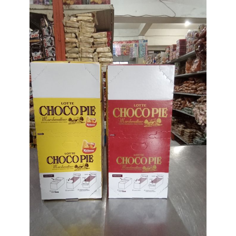 Jual Lotte Chocopie 26 gram (12pcs) | Shopee Indonesia
