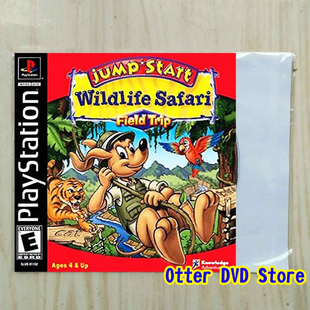 Jual Kaset CD Game Ps1 Ps 1 JumpStart Wildlife Safari - Field Trip ...