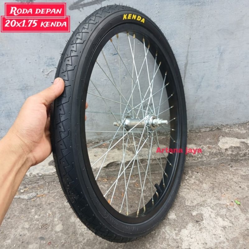 Jual Roda sepeda velg torpedo 20 x 1.75 kenda sudah di rakit tinggal ...