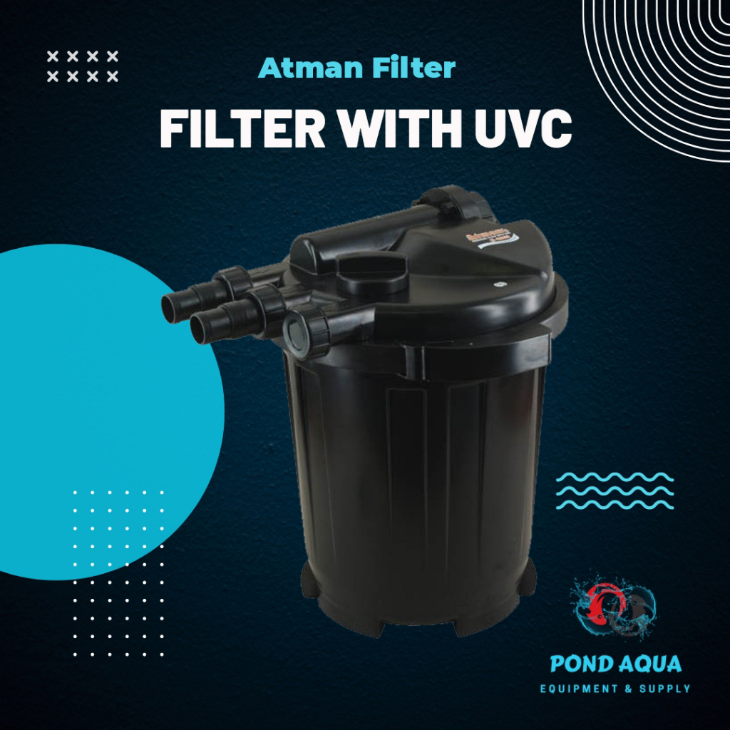 Jual Filter Akuarium Atman EF 3000 UVC Canister Kolam Ultraviolet ...