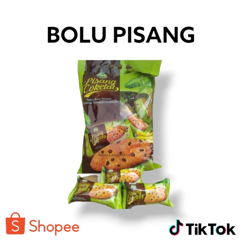 Jual BOLU PISANG COKELAT ISI 24PCS [ HARGA MURAH ] | Shopee Indonesia