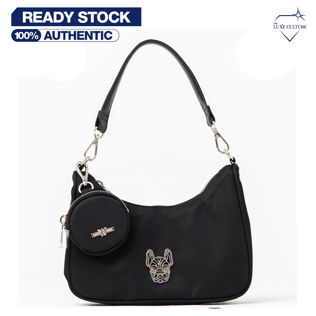 Jual Lifework Radog Black Head Hobo Bag / Tas Selempang Bahu Branded ...