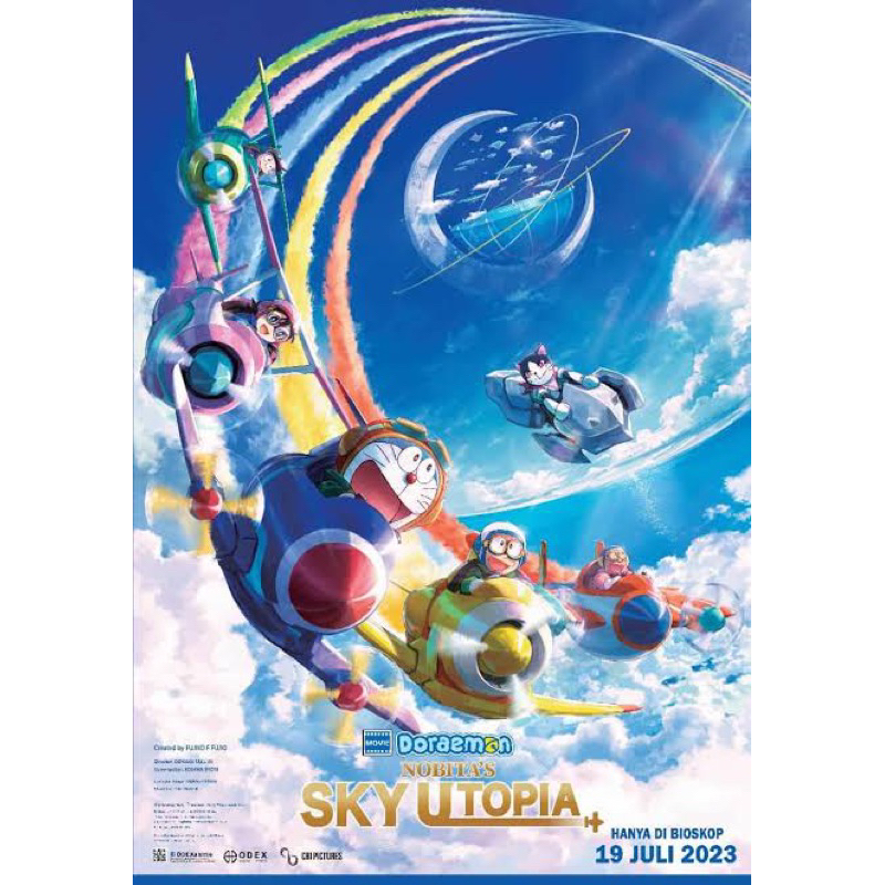 Jual Film Doraemon The Movie 2023 2021 2019 Nobita’s Sky Utopia Little ...