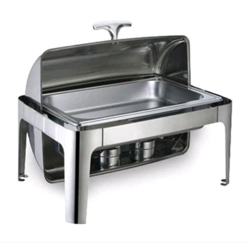 Jual Roll top chafing dish prasmanan gatering / roltop prasmanan segi ...