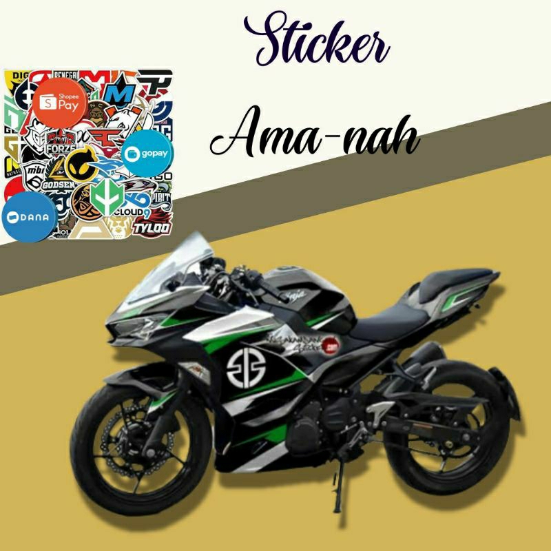 Jual Sticker Motor 250CC AntiAir | Shopee Indonesia
