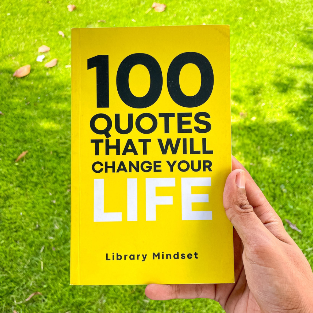 Jual 100 Quotes That Will Change Your Life (Library Mindset) | Shopee ...