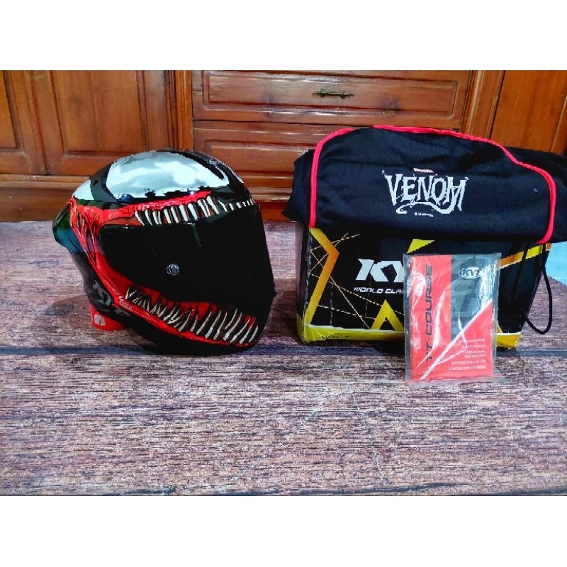 Jual kyt TT Course venom marvel | Shopee Indonesia