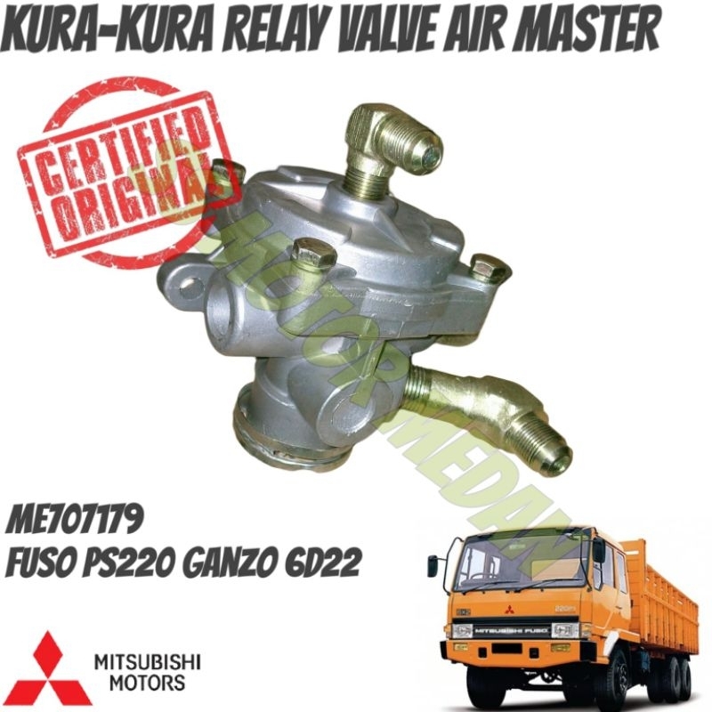 Jual KURA KURA RELAY VALVE AIR MASTER FUSO FUSO PS220 GANZO 6D22 ME707179 | Shopee Indonesia