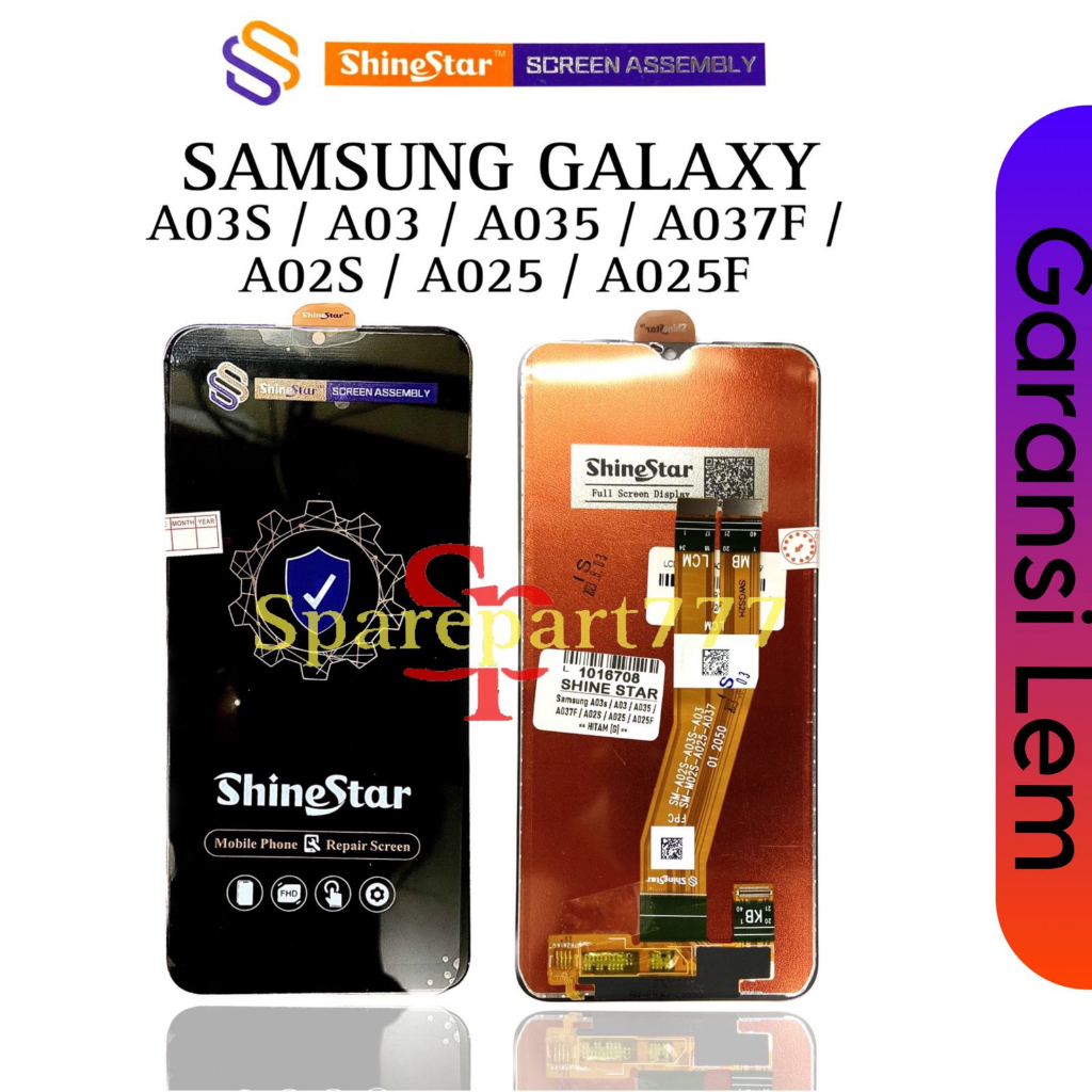 Jual ORIGINAL SHINE STAR - LCD Touchscreen Fullset Samsung Galaxy A03s ...