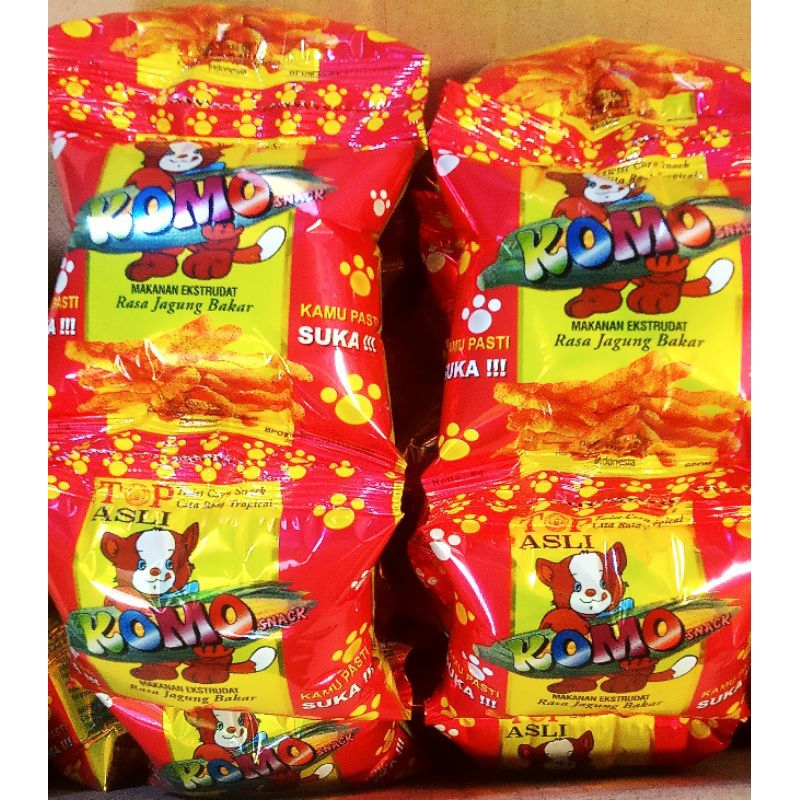 Jual komo Snack 6 g (1 renceng isi 10 pcs) | Shopee Indonesia