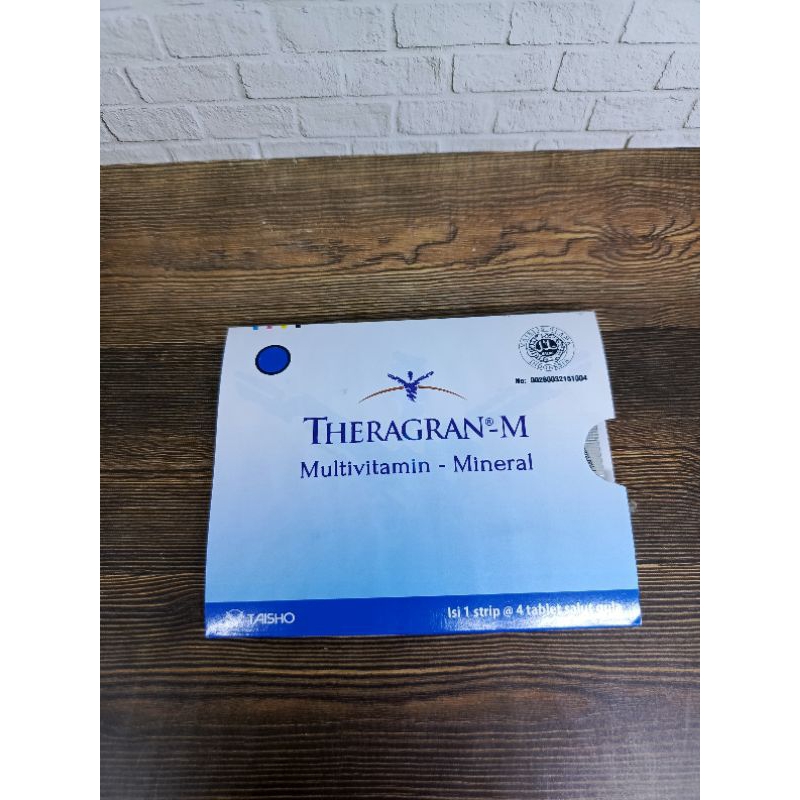 Jual Theragram-M isi 4 tablet | Shopee Indonesia