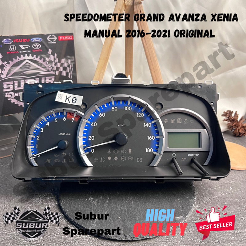 Jual Speedometer Grand Avanza Xenia Manual 2016-2021 Original (Tanpa ...