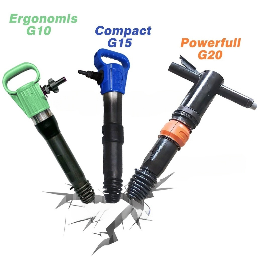 Jual Mesin Bor Bobok Angin Beton Jack Hammer Pneumatic Pick Breaker G20 ...