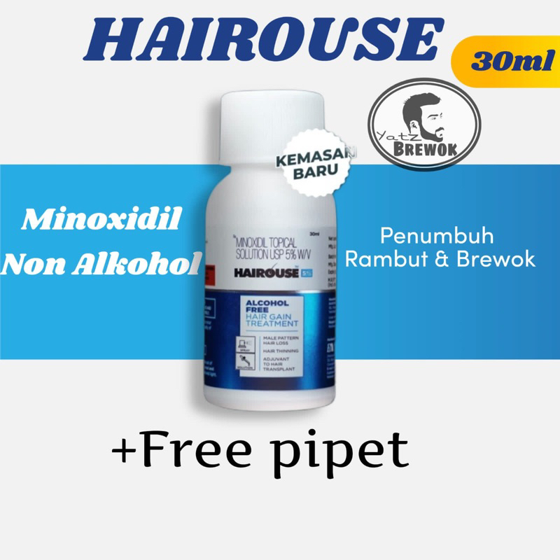 Jual Hairouse Minoxidil penumbuh rambut 30ml | Shopee Indonesia