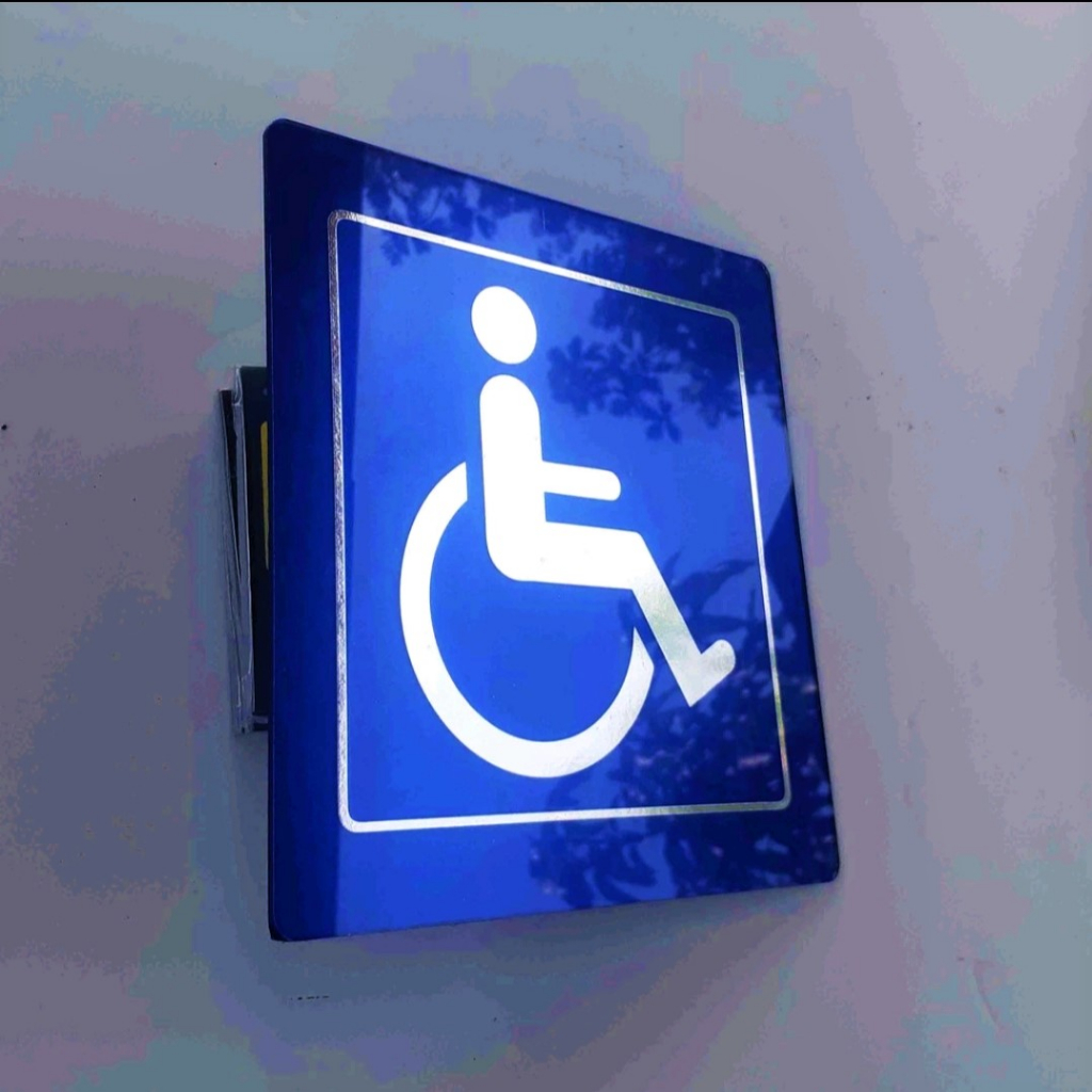 Jual Akrilik Lambang Kursi Roda / Rambu Kursi Roda | Shopee Indonesia