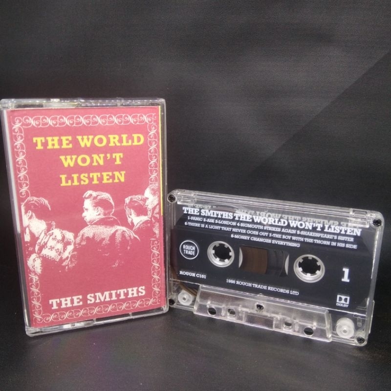 Jual Kaset Pita The Smiths The World Wont Listen Bootleg Tape | Shopee ...