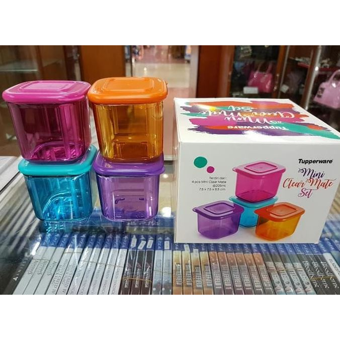 Jual tupperware mini clear mate 200 ml | Shopee Indonesia