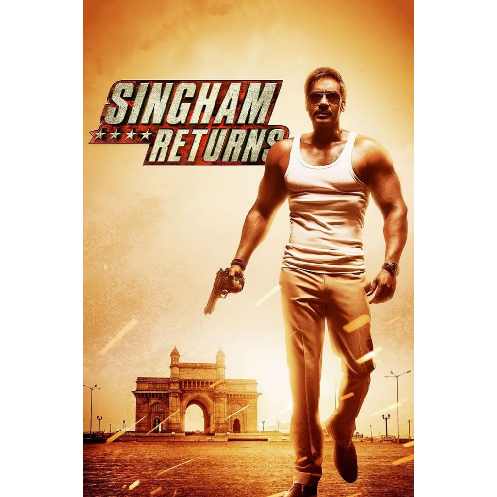 Jual dvd kaset film india Singham Returns (2014) | Shopee Indonesia