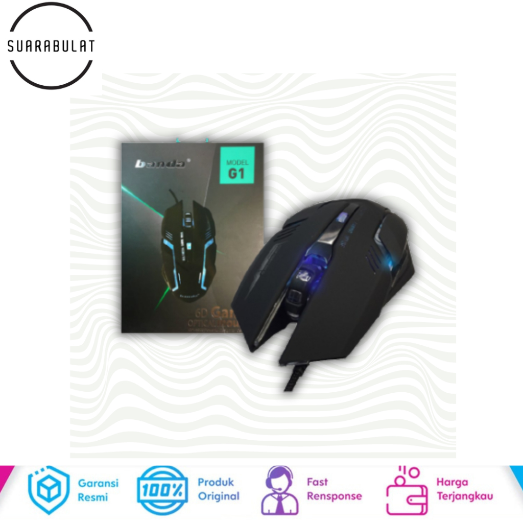 Jual Mouse Kabel Gaming G1 Mouse Banda G1 Kabel Gaming | Shopee Indonesia
