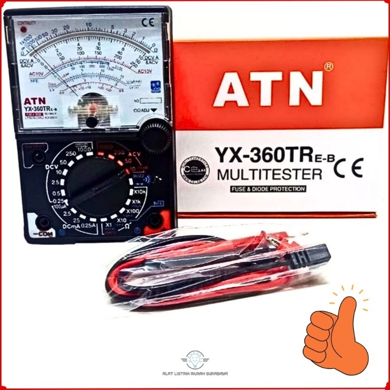Jual Avo Multi Meter Tester Avometer Multitester Multimeter Analog YX ...