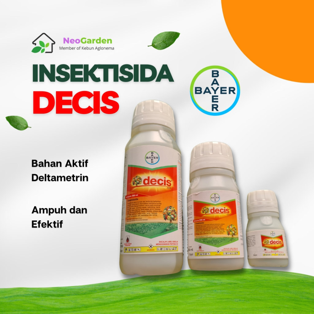 Jual Insektisida DECIS 25 EC 50 ml - Pembasmi Serangga Hama Tanaman ...