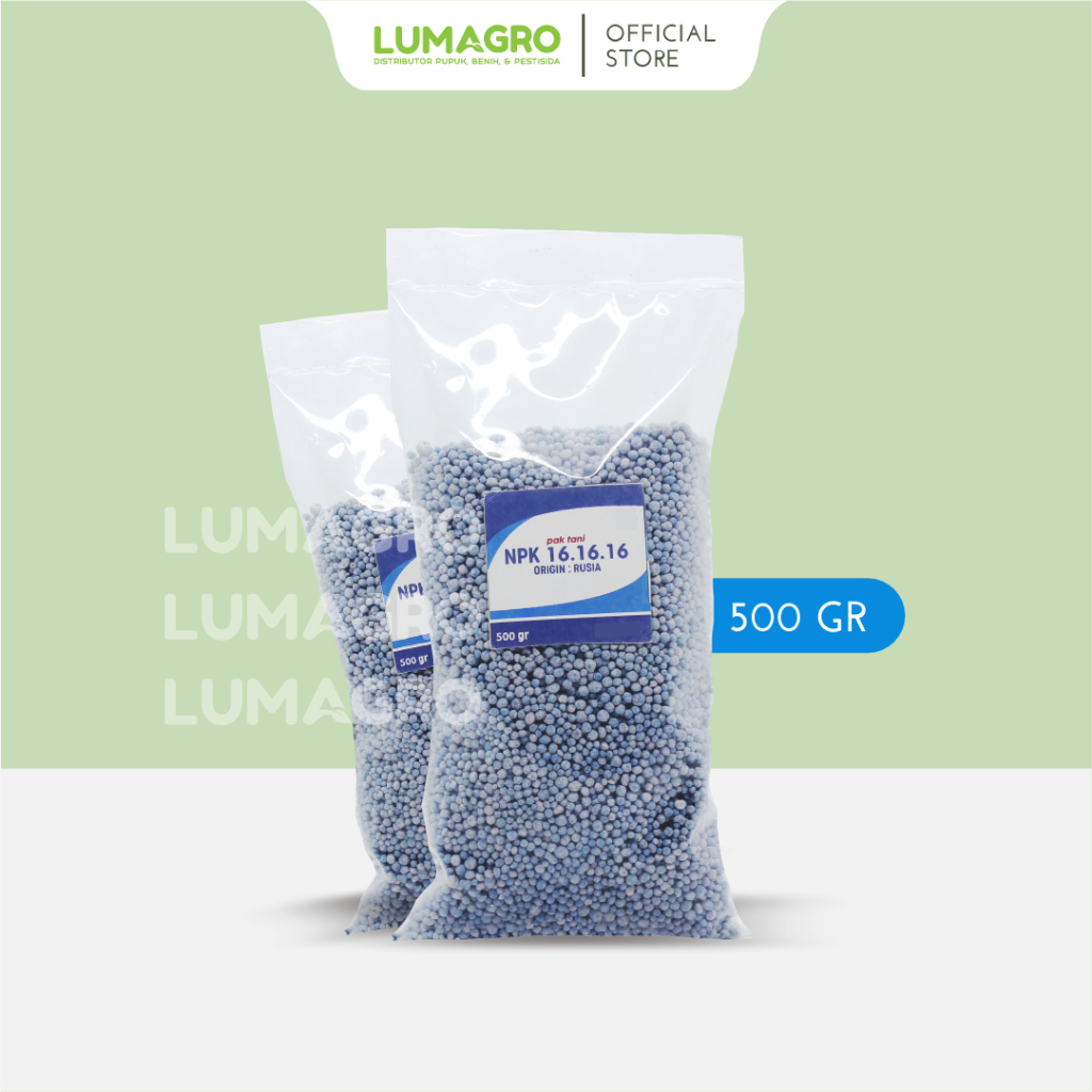 Jual Pupuk NPK 161616 Pak Tani 500gr Repack Nutrisi Memaksimalkan ...