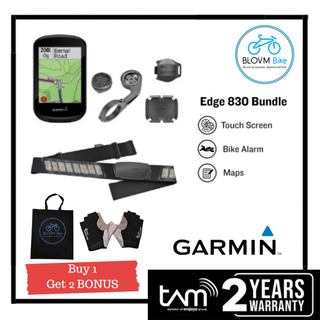 Jual Garmin Edge 830 Bundle GPS Cyclocomp Resmi TAM Garansi 2 Tahun ...