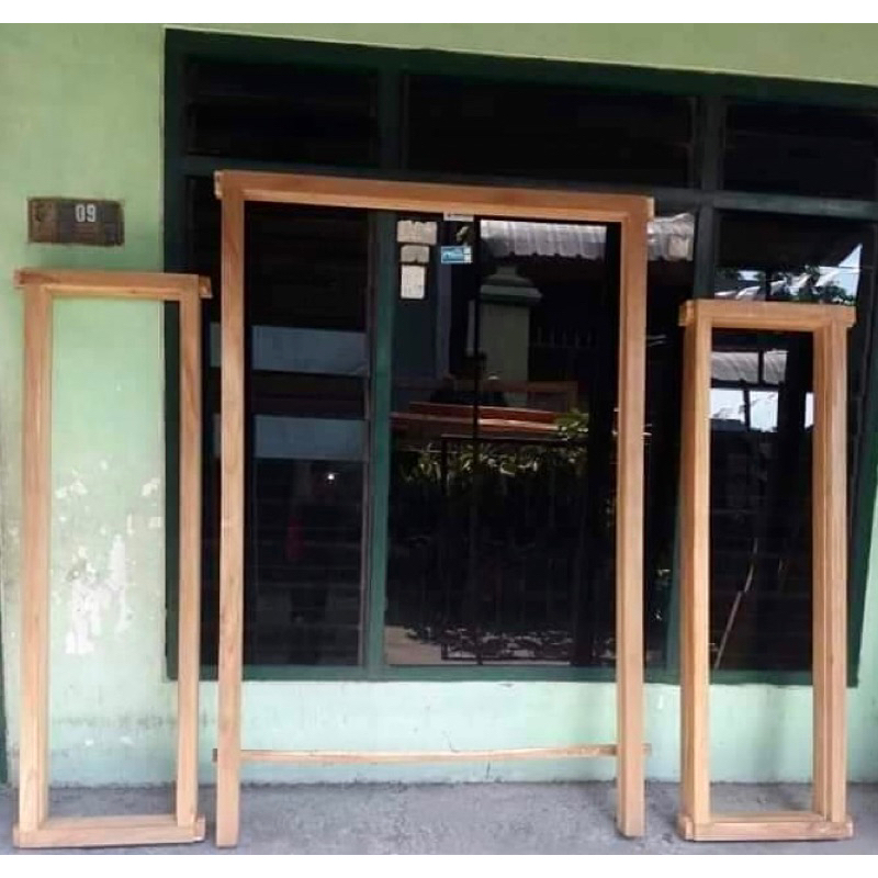 Jual Kusen Gawang Pintu Jati | Shopee Indonesia