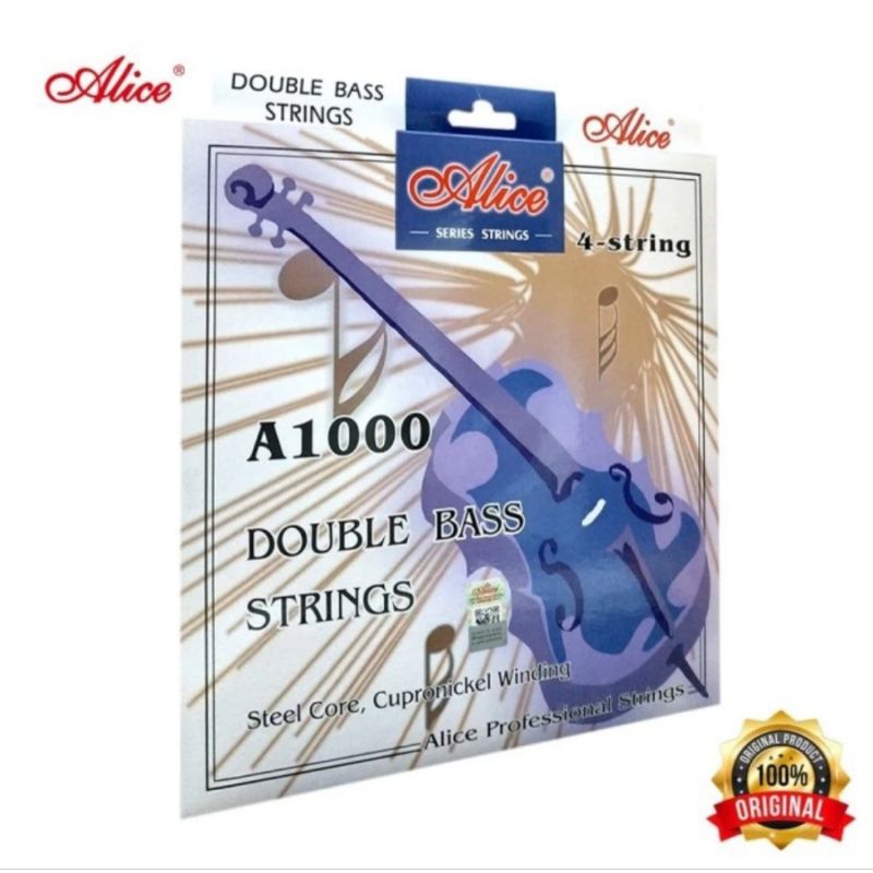 Jual Senar Contra Bass Senar Bass Alice A1000 Full Set | Shopee Indonesia