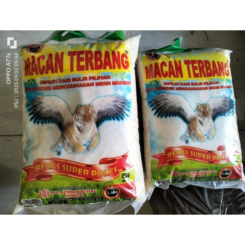 Jual BERAS MACAN TERBANG 1kg | Shopee Indonesia