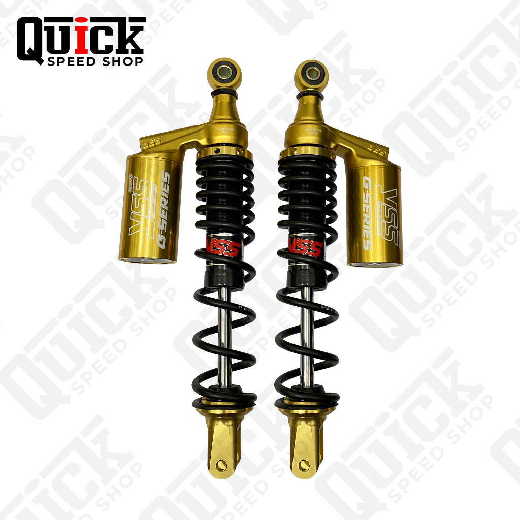 Jual TWIN SHOCK YSS ALL NEW GOLD SERIES G-PLUS PCX 150 BLACK UK.350MM | Shopee Indonesia