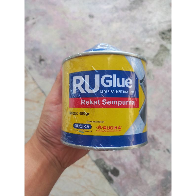 Jual LEM PIPA PVC RU GLUE DARI RUCIKA | Shopee Indonesia