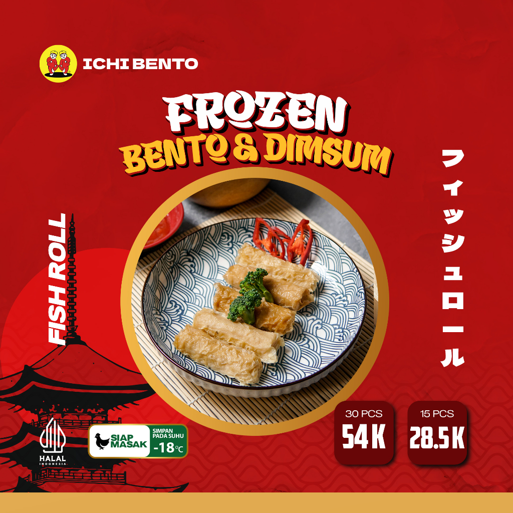 Jual Fish Roll Frozen Dimsum / 15 Pcs | Shopee Indonesia