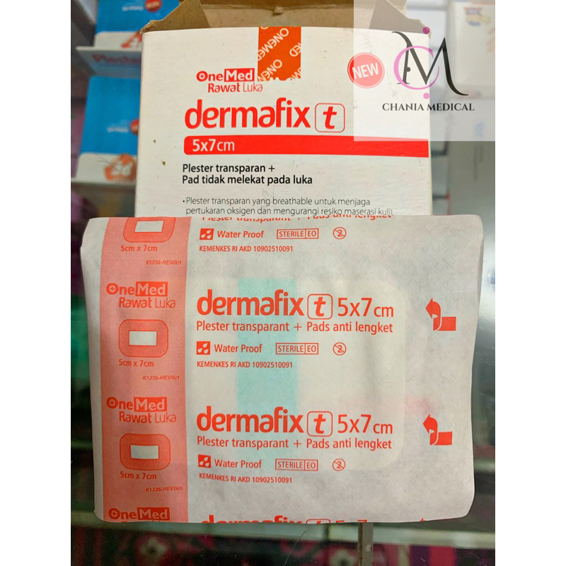 Jual ECER DERMAFIX T / PLESTER TRANSPARAN ONEMED | Shopee Indonesia