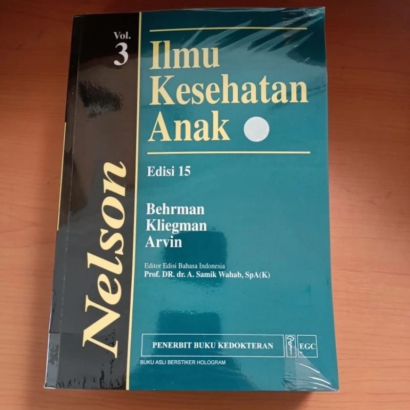 Jual Buku Kedokteran Ilmu Kesehatan Anak Nelson jilid 3 edisi 15 ...