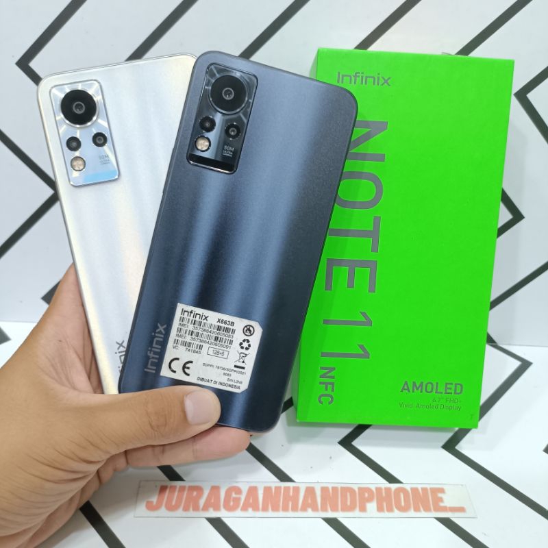 Jual Infinix Note 11 NFC Ram 6GB Internal 128GB 6/128 Hp Second Seken ...