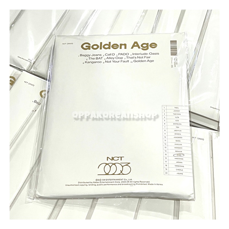 Jual [READY] NCT 2023 The 4th Album GOLDEN AGE Collecting VER. | Shopee Indonesia