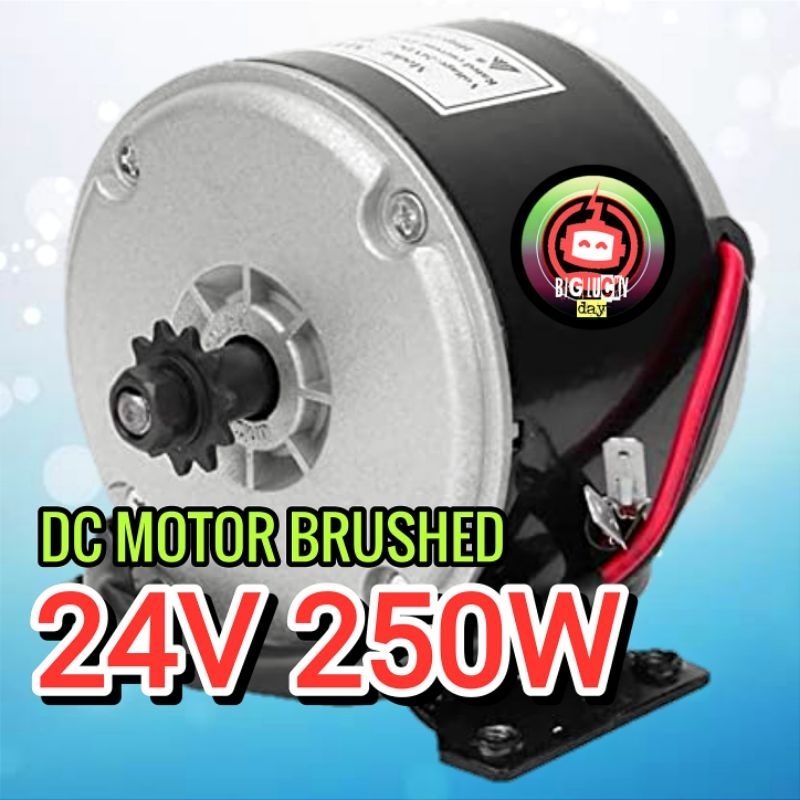 Jual DINAMO 24V 250W DC MOTOR SCOOTER LISTRIK MY1016 / MY1025 SKUTER ...