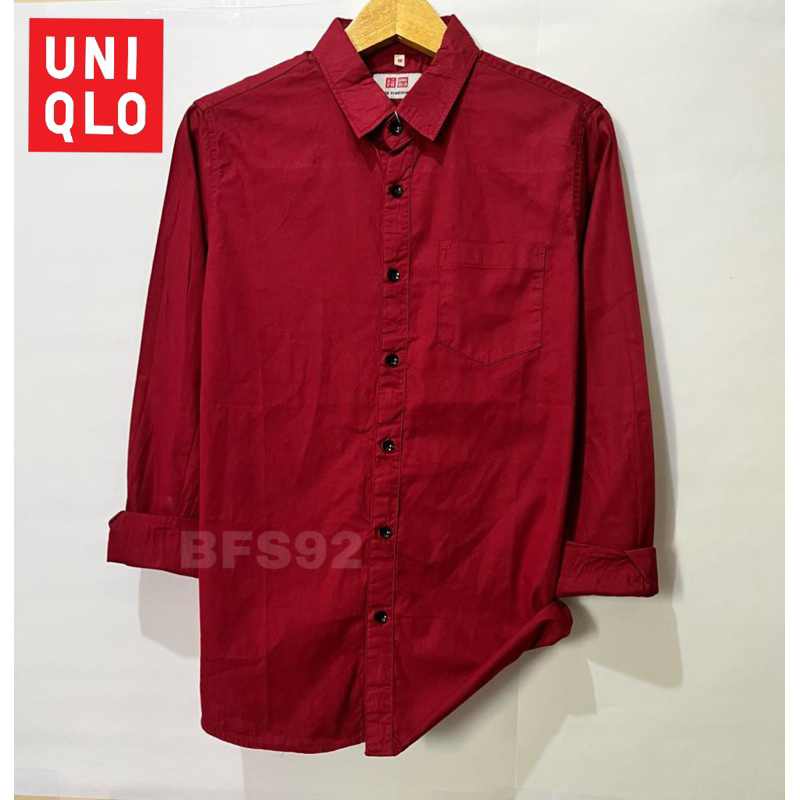 Jual Promo Kemeja UNIQLO Terbaru Kemeja Lengan Panjang Polos Kemeja ... Jual Promo Kemeja UNIQLO Terbaru Kemeja Lengan Panjang Polos Kemeja ...