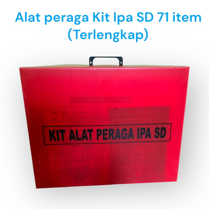 Jual kit ipa sd 71 item lengkap untuk beragam praktik percobaan ipa(Box ...