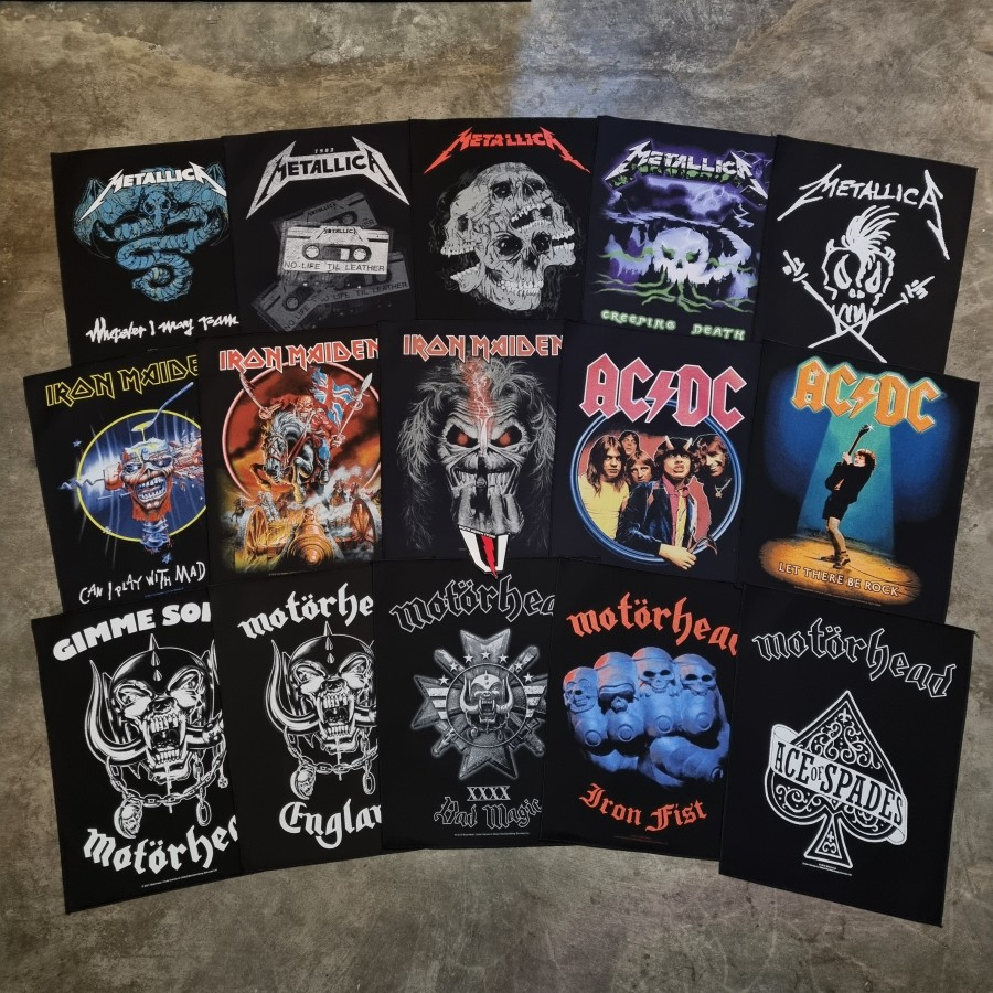 Jual BACK PATCH Official Band Merchandise ORIGINAL #2 | Shopee Indonesia