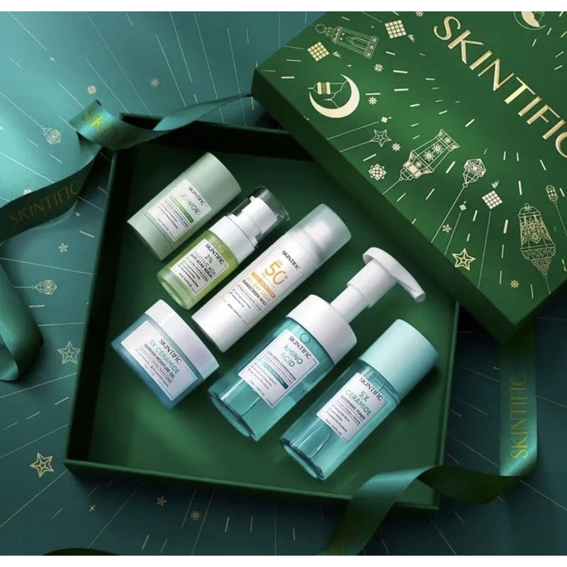 Jual Skintific Set Special Ramadan Box Skincare Acne Set 6 pcs | Shopee ...