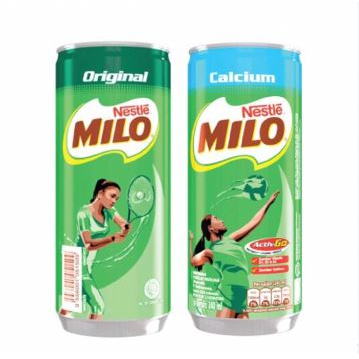 Jual Nestle susu MILO Activ-Go Original-Calcium Kaleng 240mL ( Susu ...