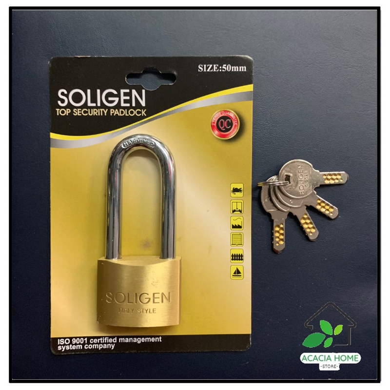 Jual Gembok Soligen Kuningan 50mm | Shopee Indonesia