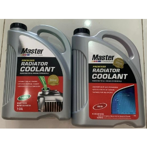 Jual Master Radiator Coolant Premixed Merah/Hijau Galon 4 Liter ...