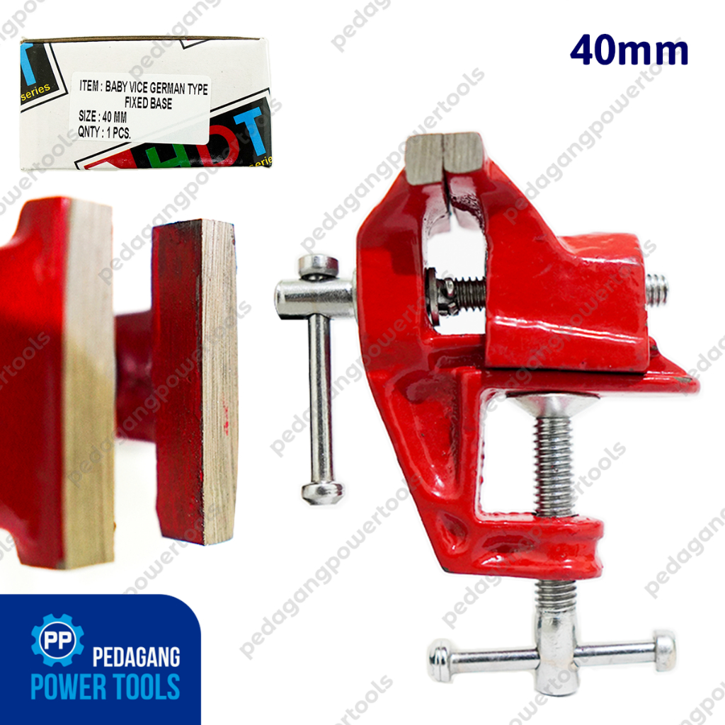 Jual HDT CATOK MEJA MINI 40 MM BENCH VICE RAGUM TANGGEM KLEM PENJEPIT ...