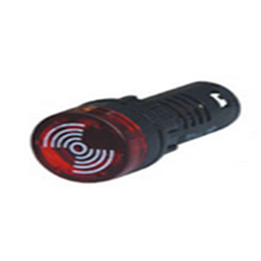 Jual Buzzer merah 220VAC/24 VDC 22mm / Buzzer panel 22mm | Shopee Indonesia