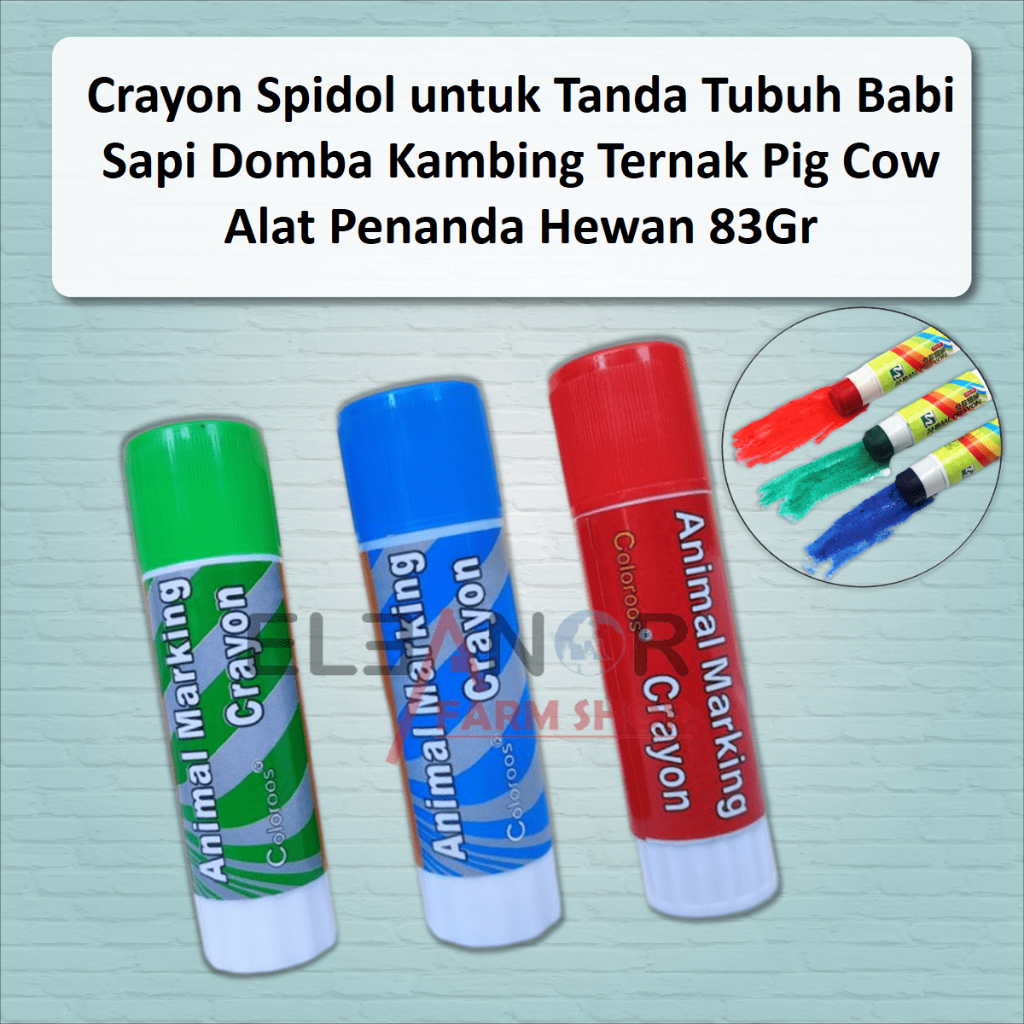 Jual Crayon Spidol untuk Tanda Tubuh Babi Sapi Domba Kambing Ternak Pig ...
