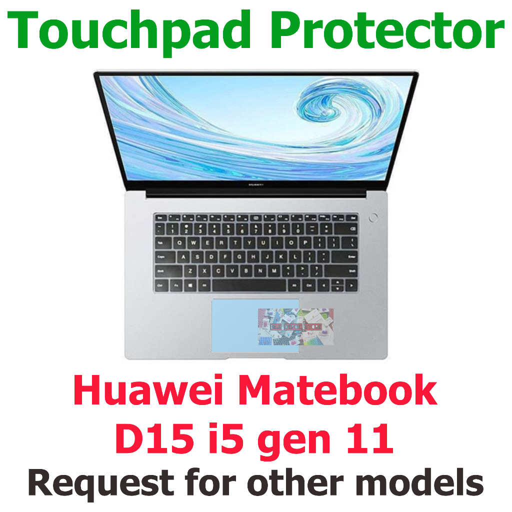 Jual Touchpad Protector Huawei Matebook D15 i5 gen 11 | Shopee Indonesia